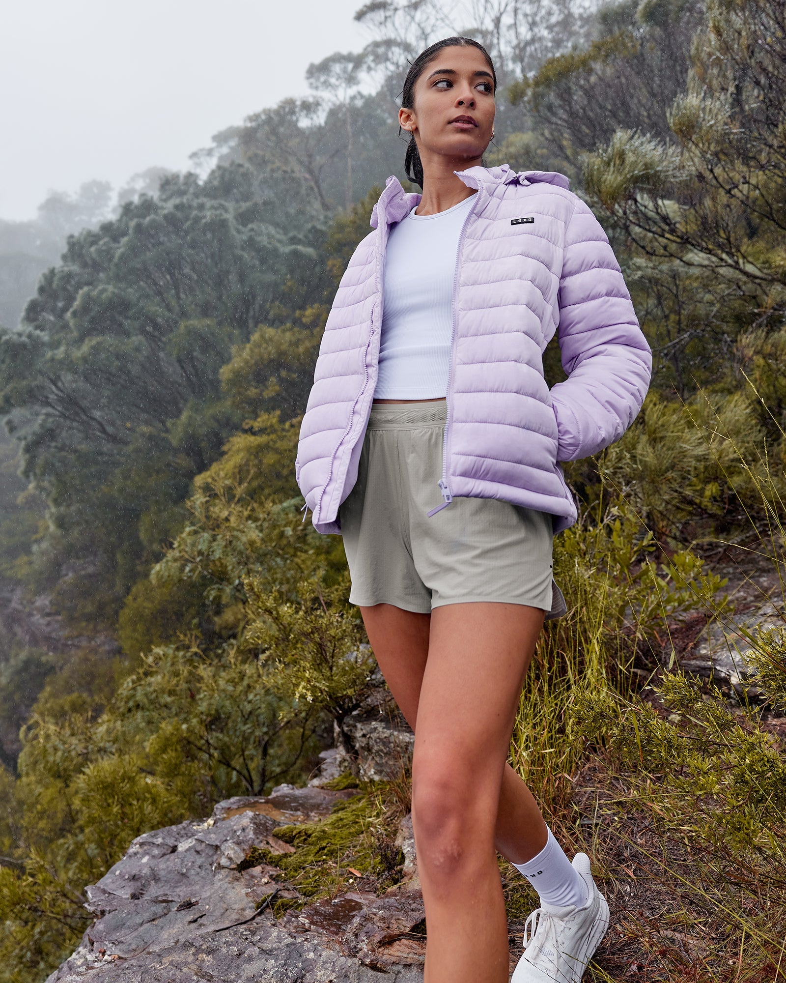 Women's Black Puffer Jackets & More – LSKD US