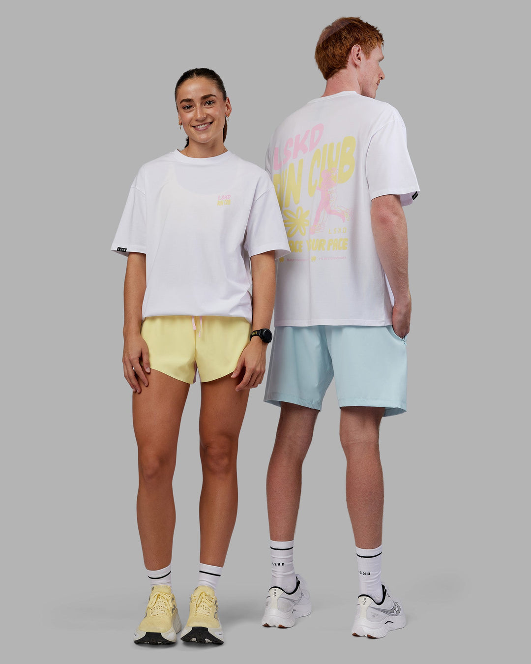 Grace Grove FLXCotton Oversize Tee - White | LSKD – LSKD US