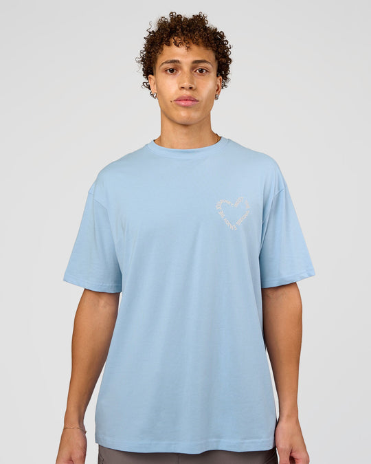 Love The Process FLXCotton Oversize Tee - Open Air-Off White | LSKD ...