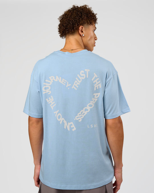 Love The Process FLXCotton Oversize Tee - Open Air-Off White | LSKD ...