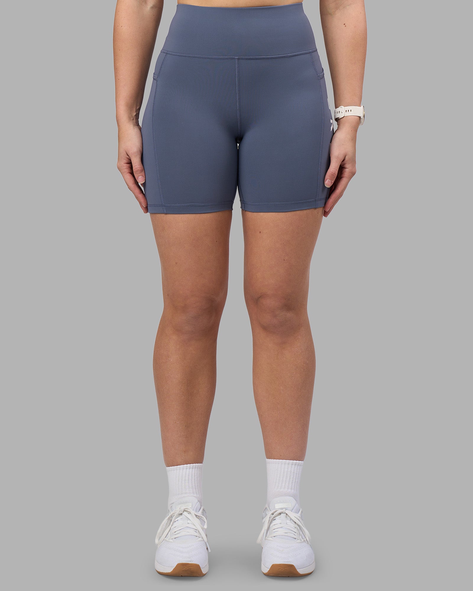 Rep Ultra High-Rise 6" Short Pockets - Night Shadow-White | LSKD – LSKD US