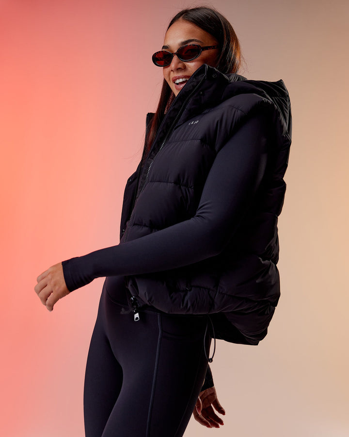 Go-To Puffer Vest - Black | LSKD – LSKD US