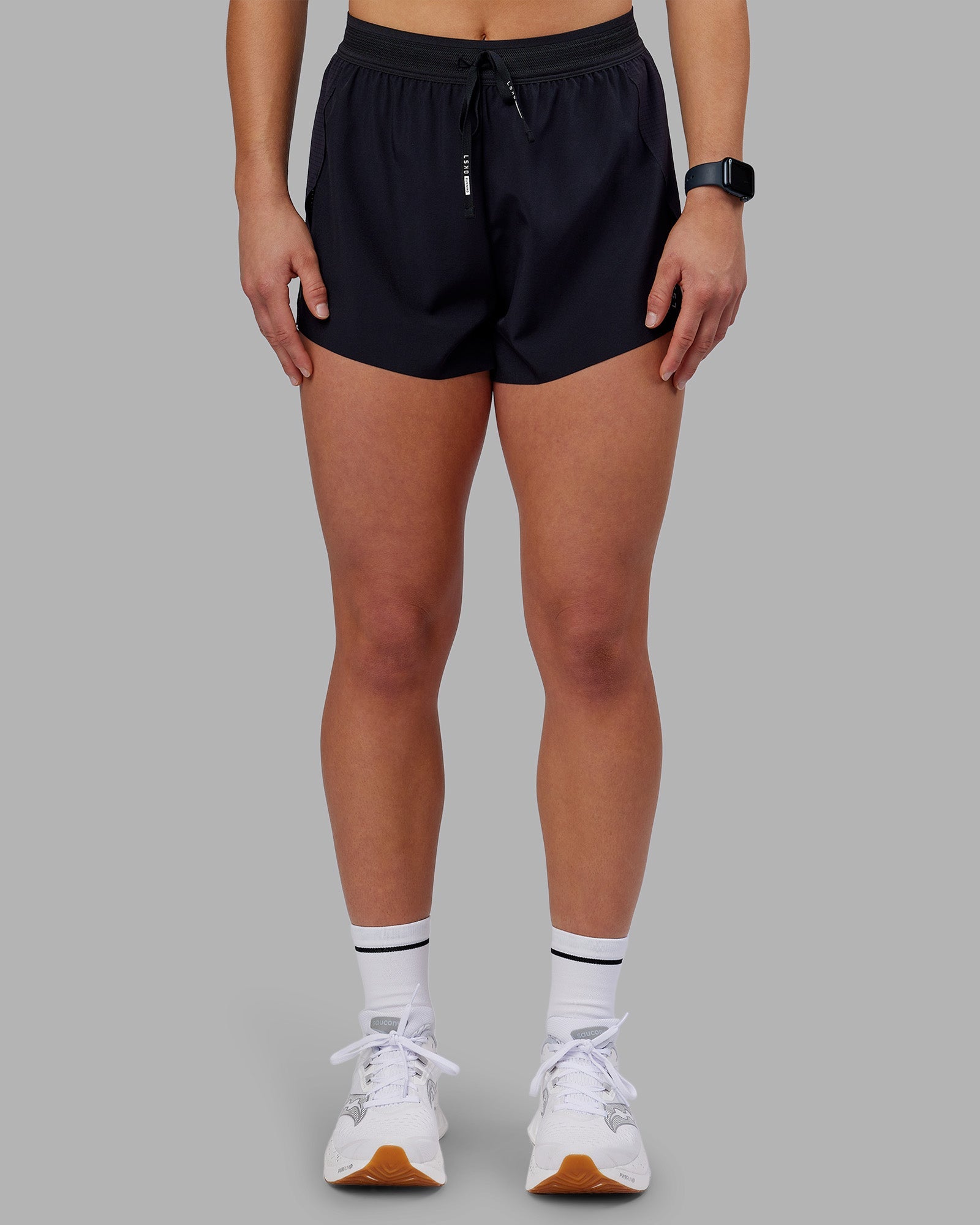 Accelerate 3" High-Rise Running Short - Black | LSKD – LSKD US