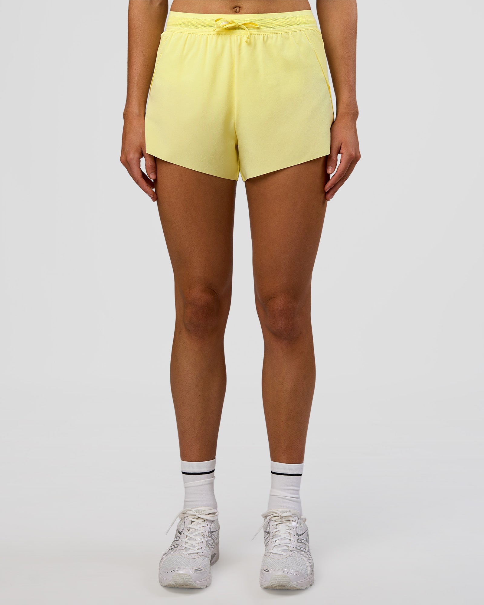 Accelerate 3" High-Rise Running Short - Yellow Fizz | LSKD – LSKD US