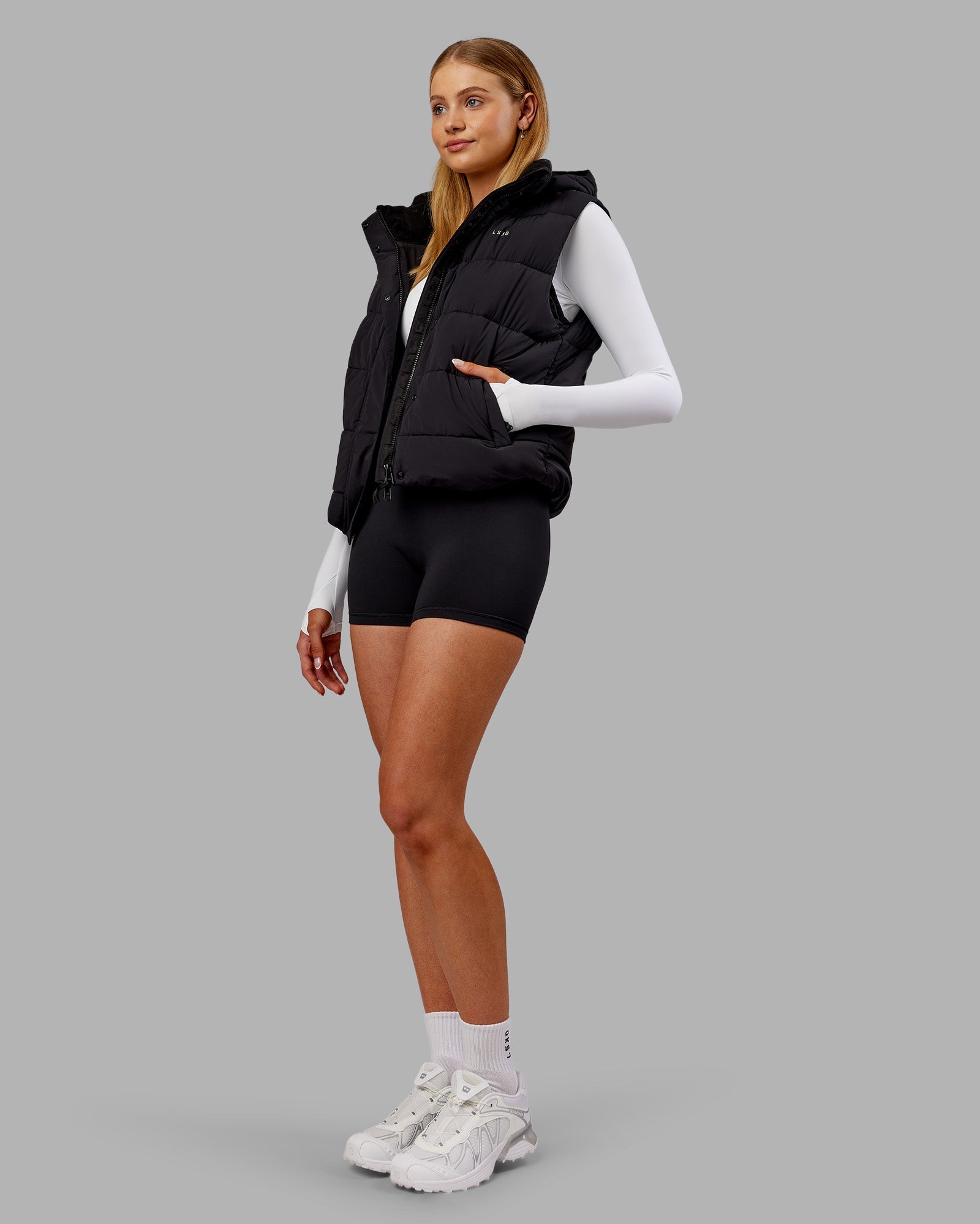 Go-To Puffer Vest - Black | LSKD – LSKD US