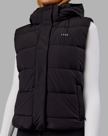 Go-To Puffer Vest - Black | LSKD – LSKD US