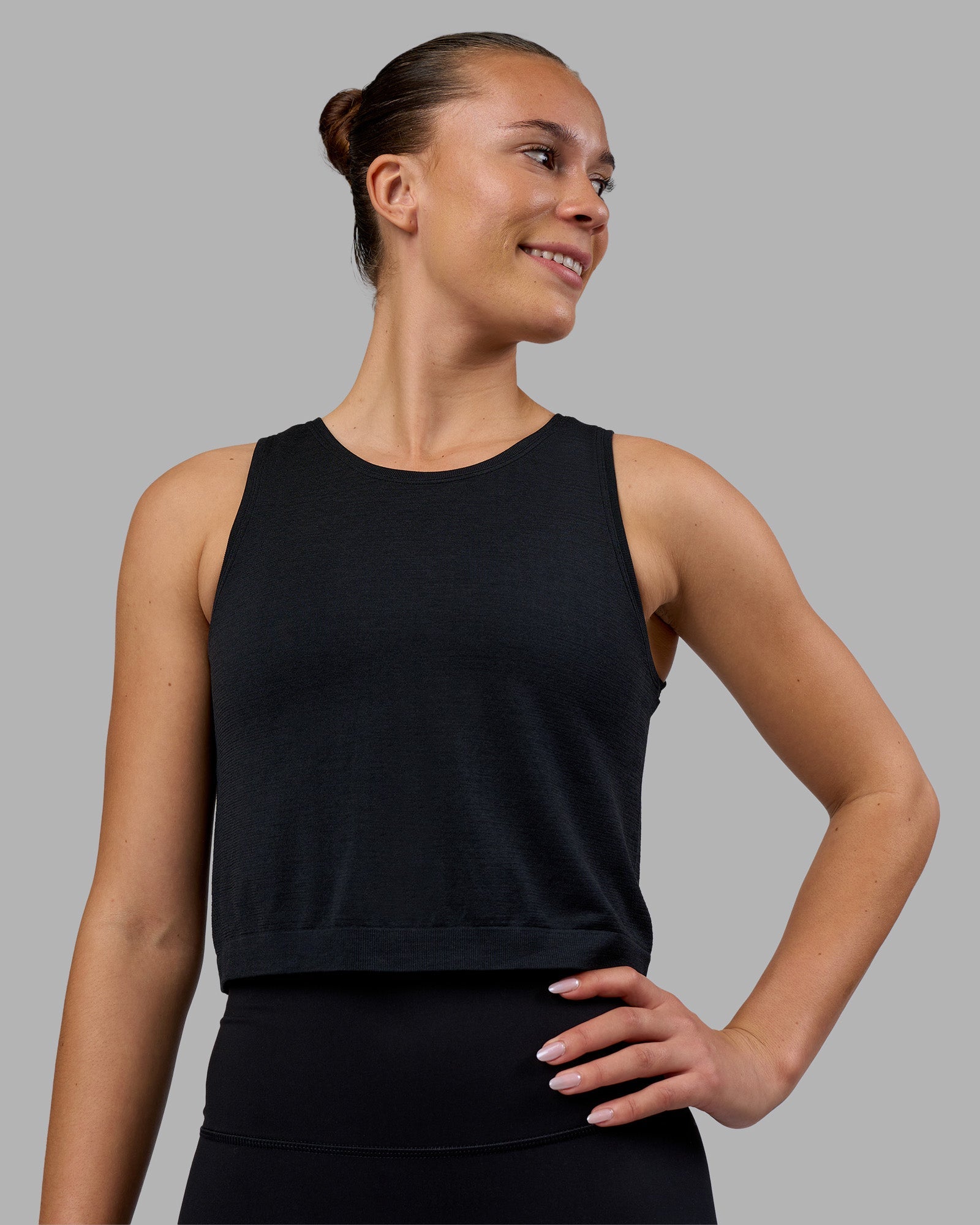 AeroFLX+ Seamless Skimmer Tank - Black Marl | LSKD – LSKD US