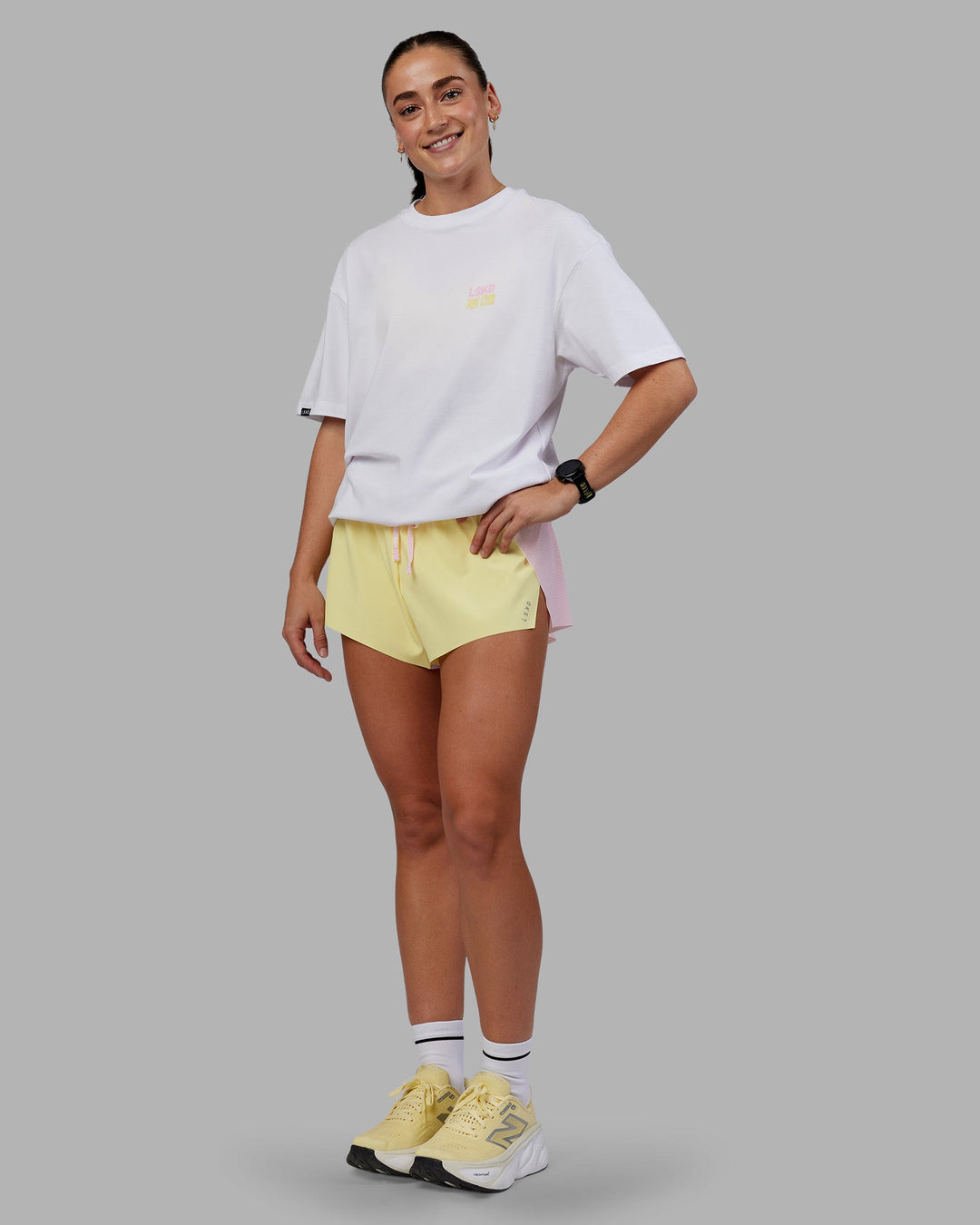 Grace Grove FLXCotton Oversize Tee - White | LSKD – LSKD US